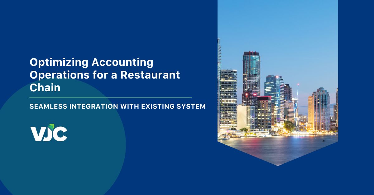 Optimizing Accounting Operations for a Growing Restaurant Chain | VJC India Blog | VJC India Blog